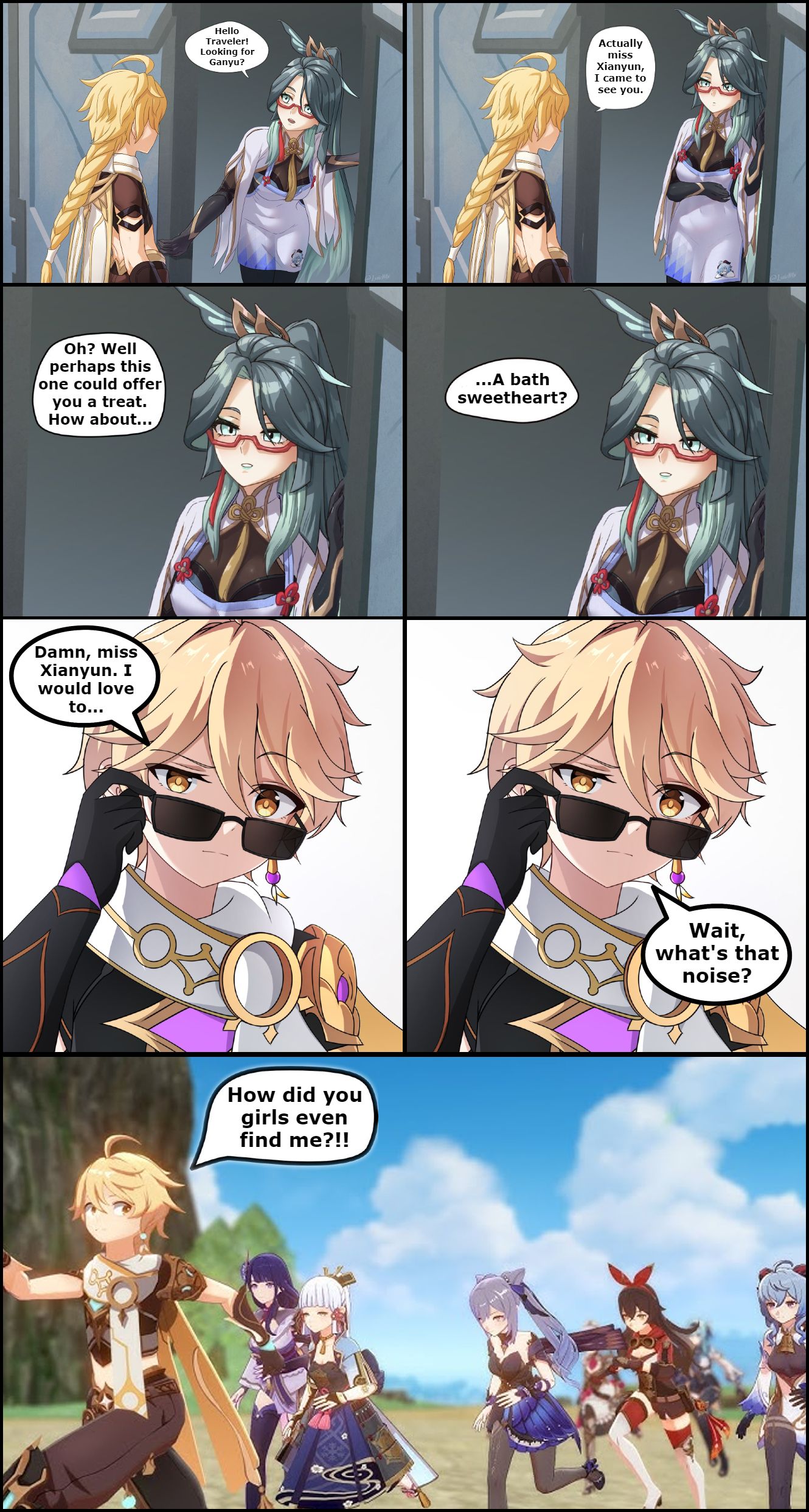 Can't a man just catch a break? Genshin Impact | HoYoLAB