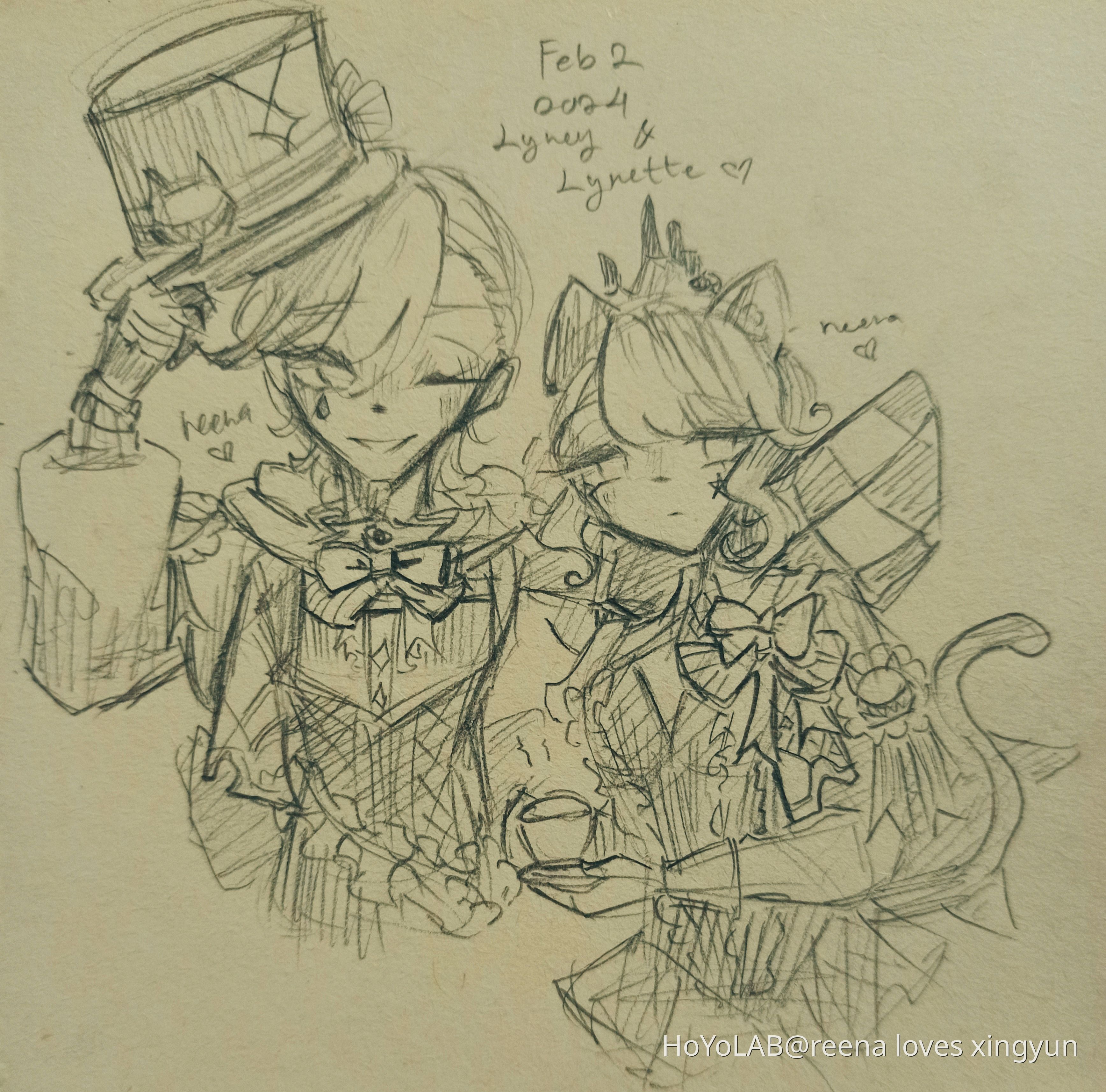 HAPPY BIRTHDAY LYNEY AND LYNETTE😺 Genshin Impact | HoYoLAB