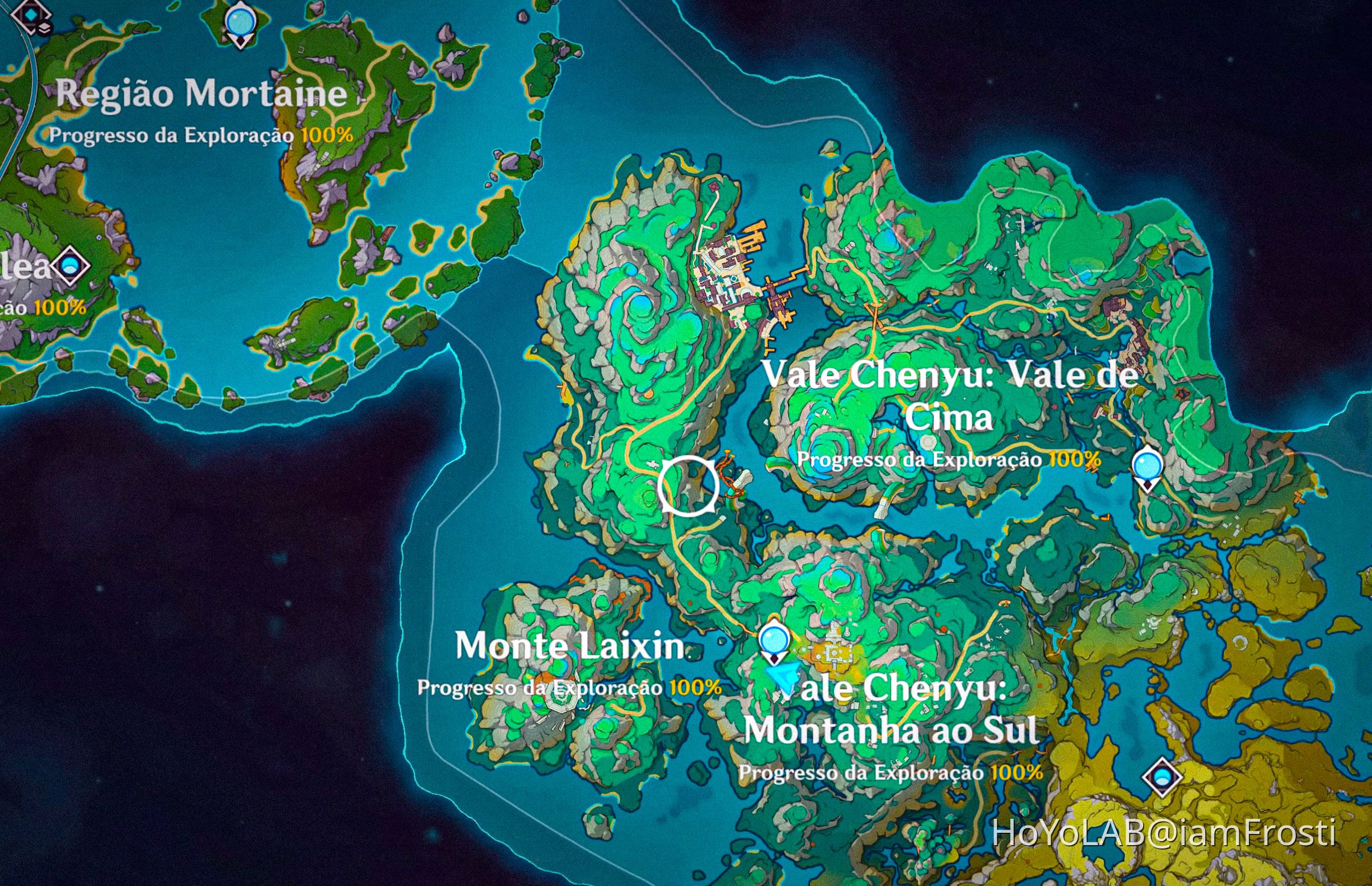Resultado de exploração da 4.4 ꒷꒦꒷. 🗺️💯 Genshin Impact | HoYoLAB