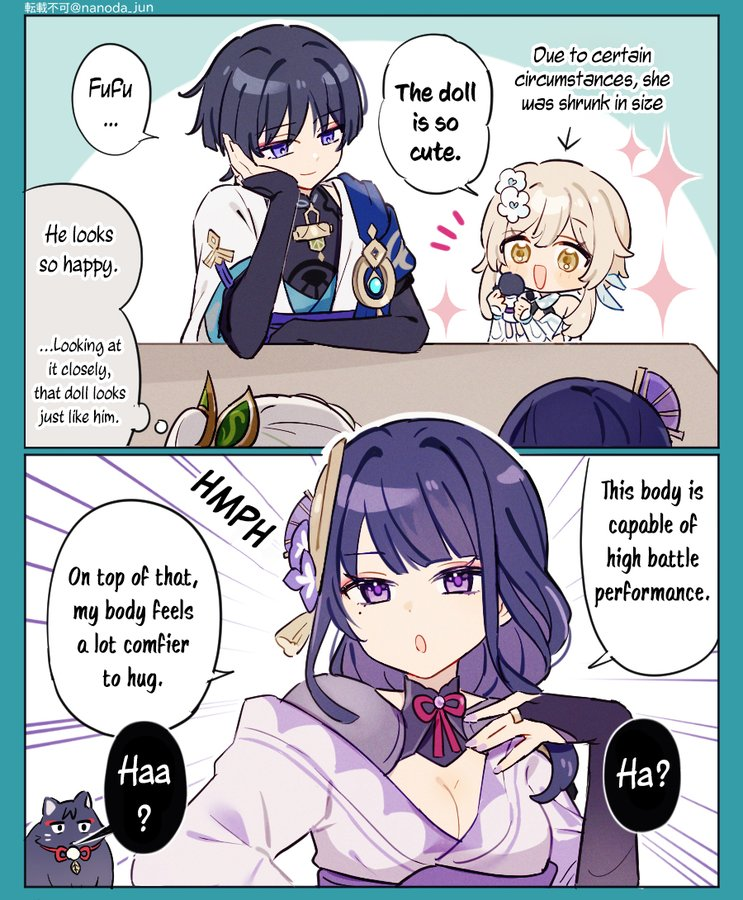 Raiden is jealous of her brother's doll Genshin Impact | HoYoLAB