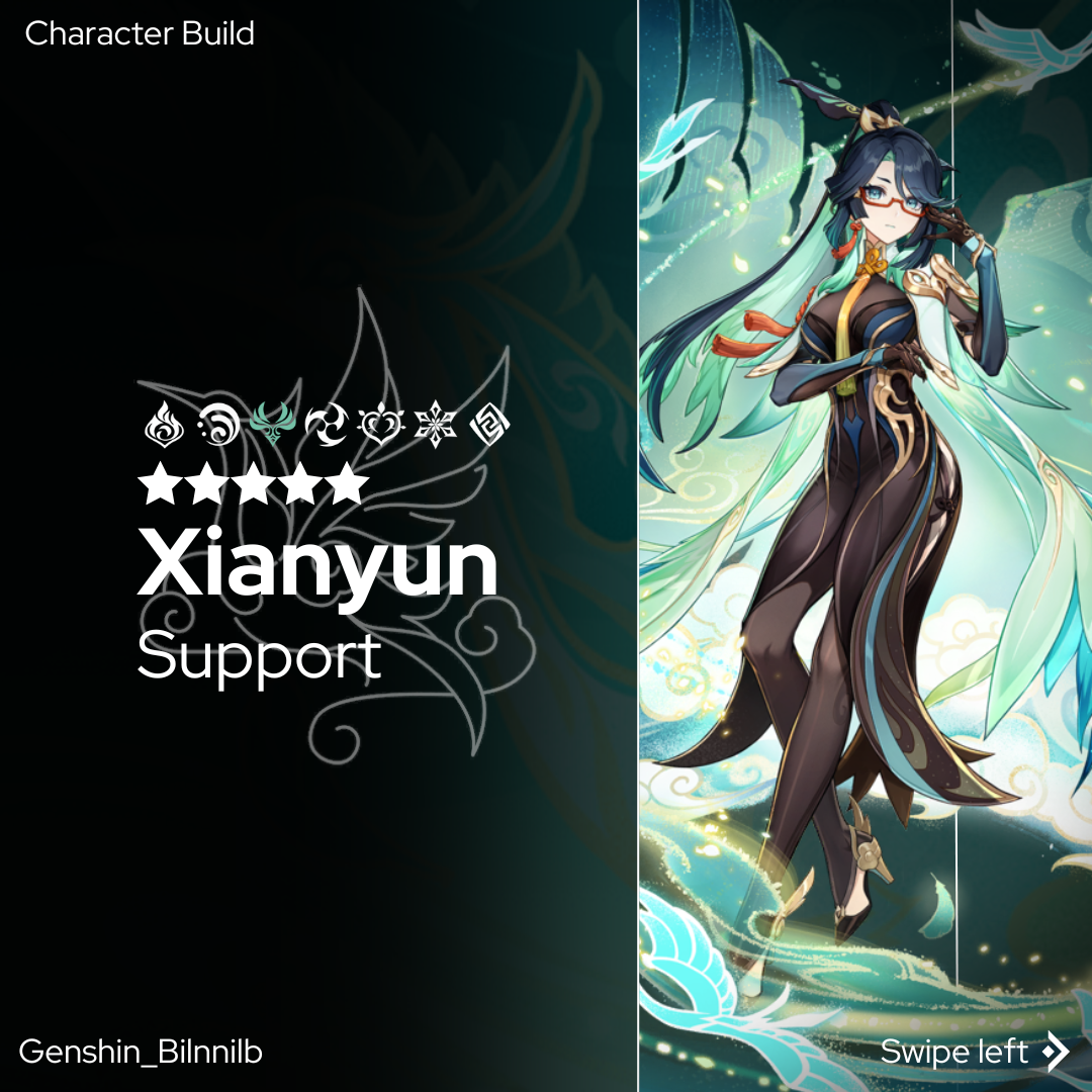 (4.4) Xianyun Build Guide as Support Genshin Impact | HoYoLAB