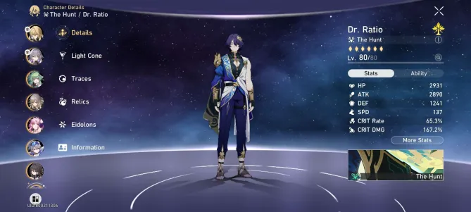 For once, I put a Quantum set on a non-Quantum DPS Honkai: Star Rail ...