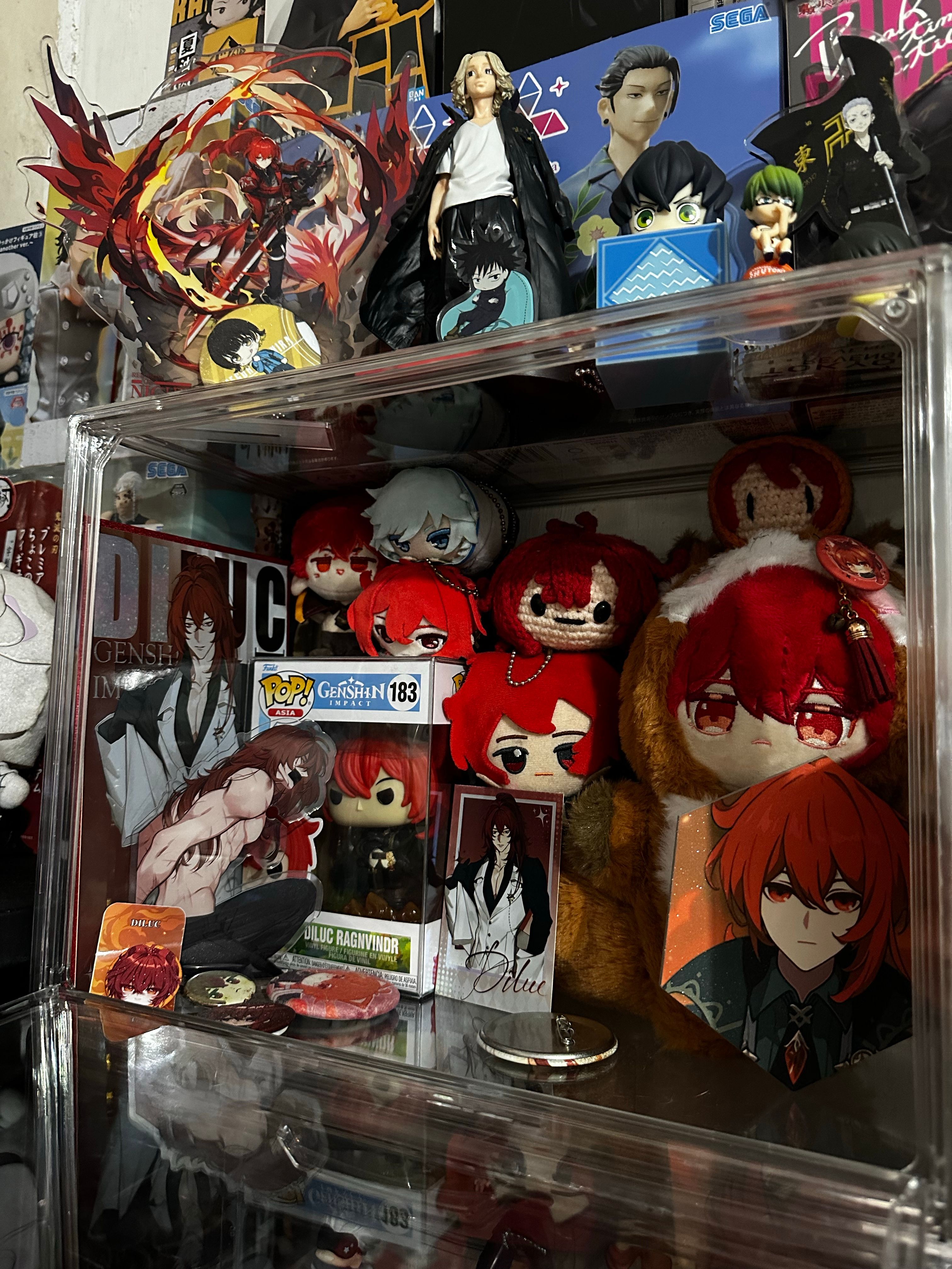 Diluc merch collection Genshin Impact | HoYoLAB