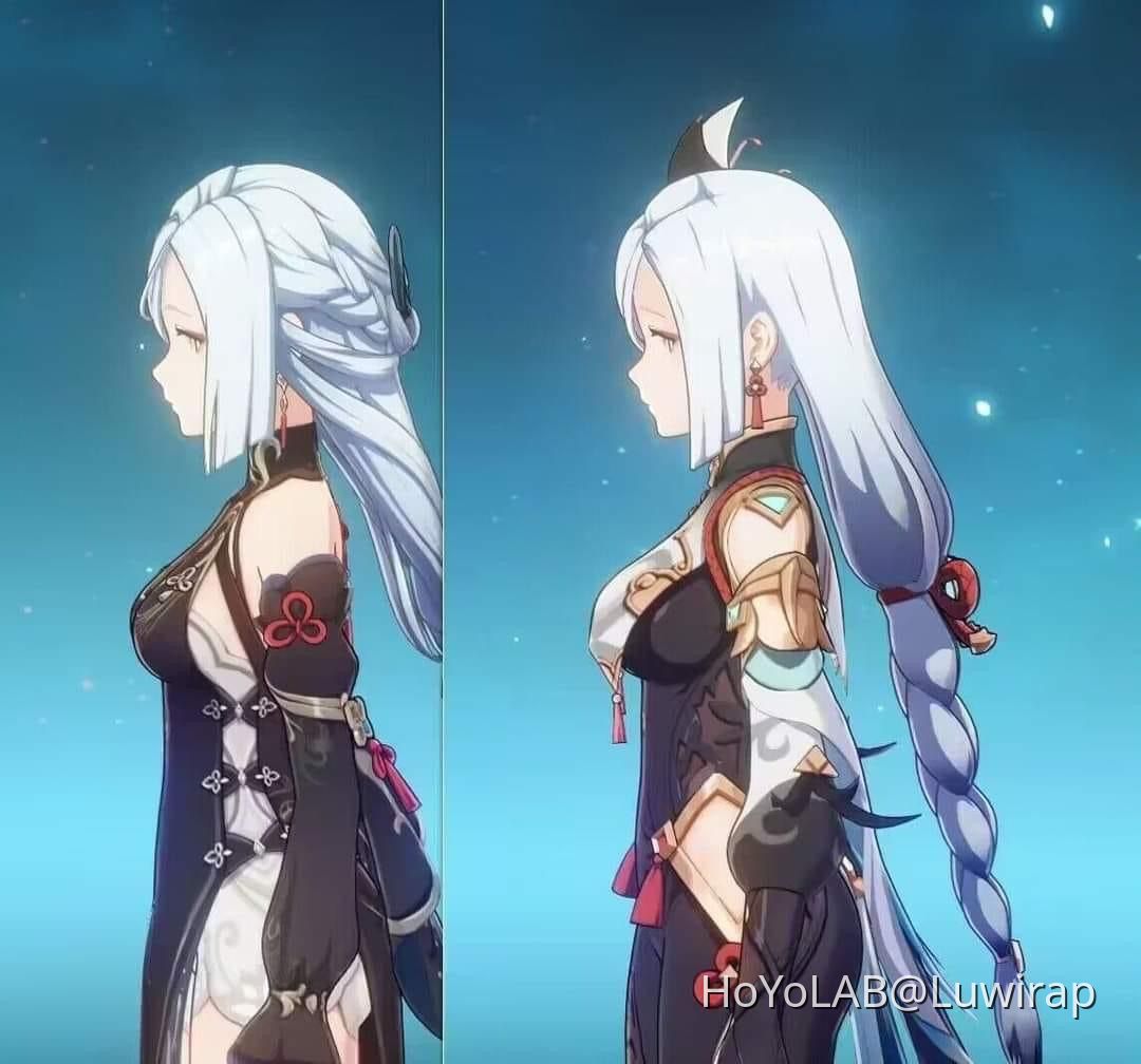 I now understand why my friends didn’t like Shenhe’s new skin. Genshin ...