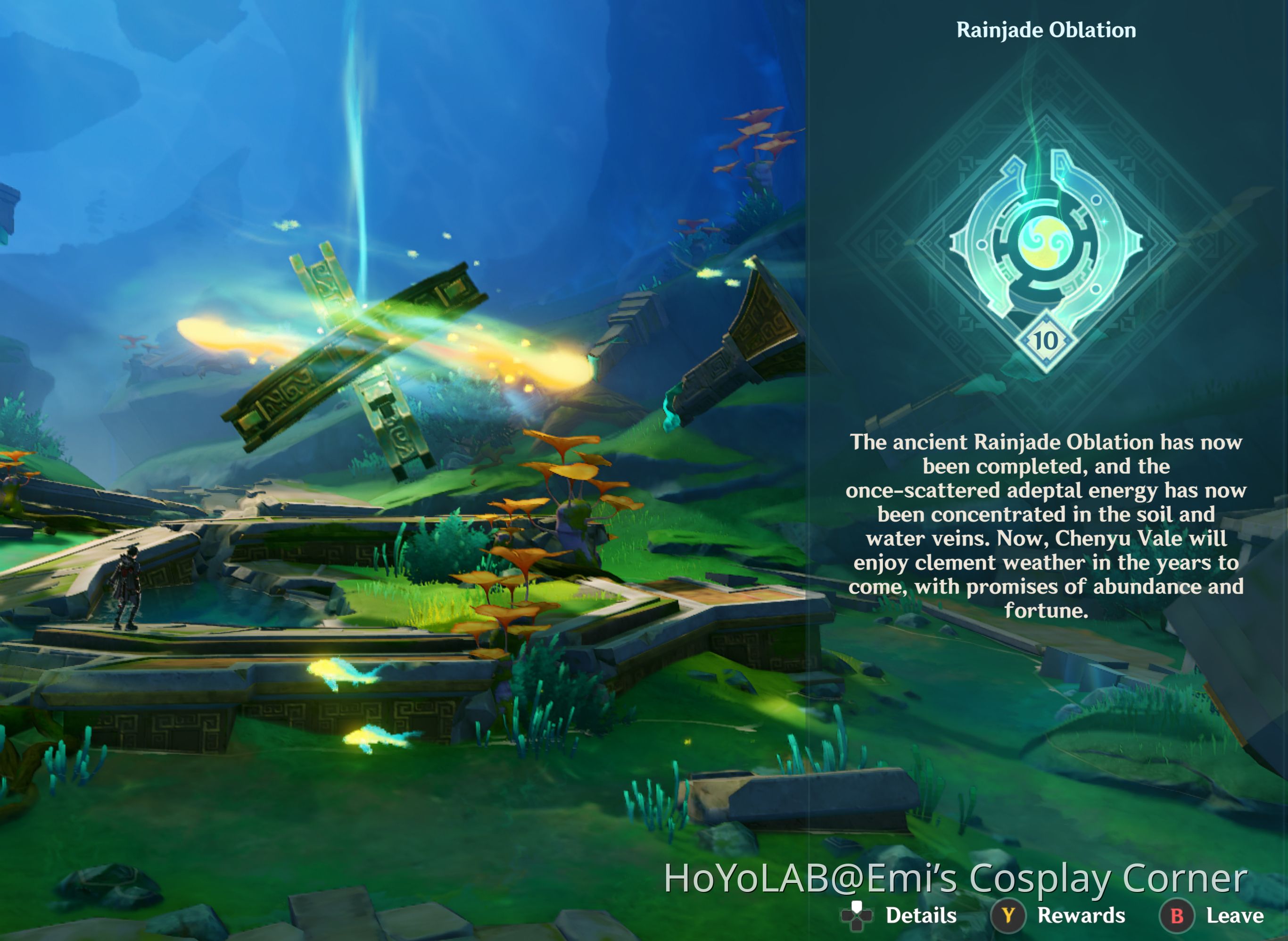 Rainjade Oblation complete Genshin Impact | HoYoLAB