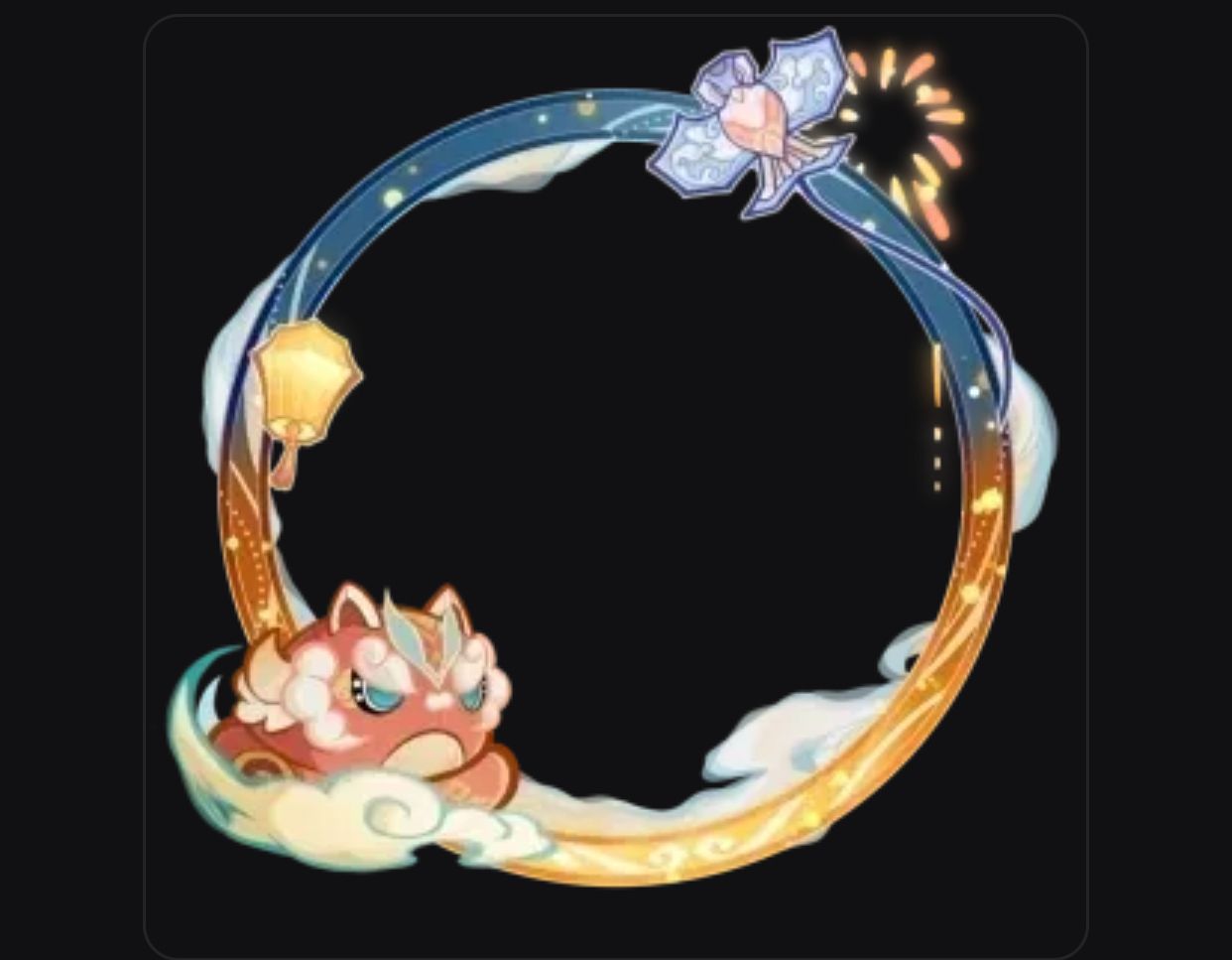 The frame is so cool! Genshin Impact | HoYoLAB