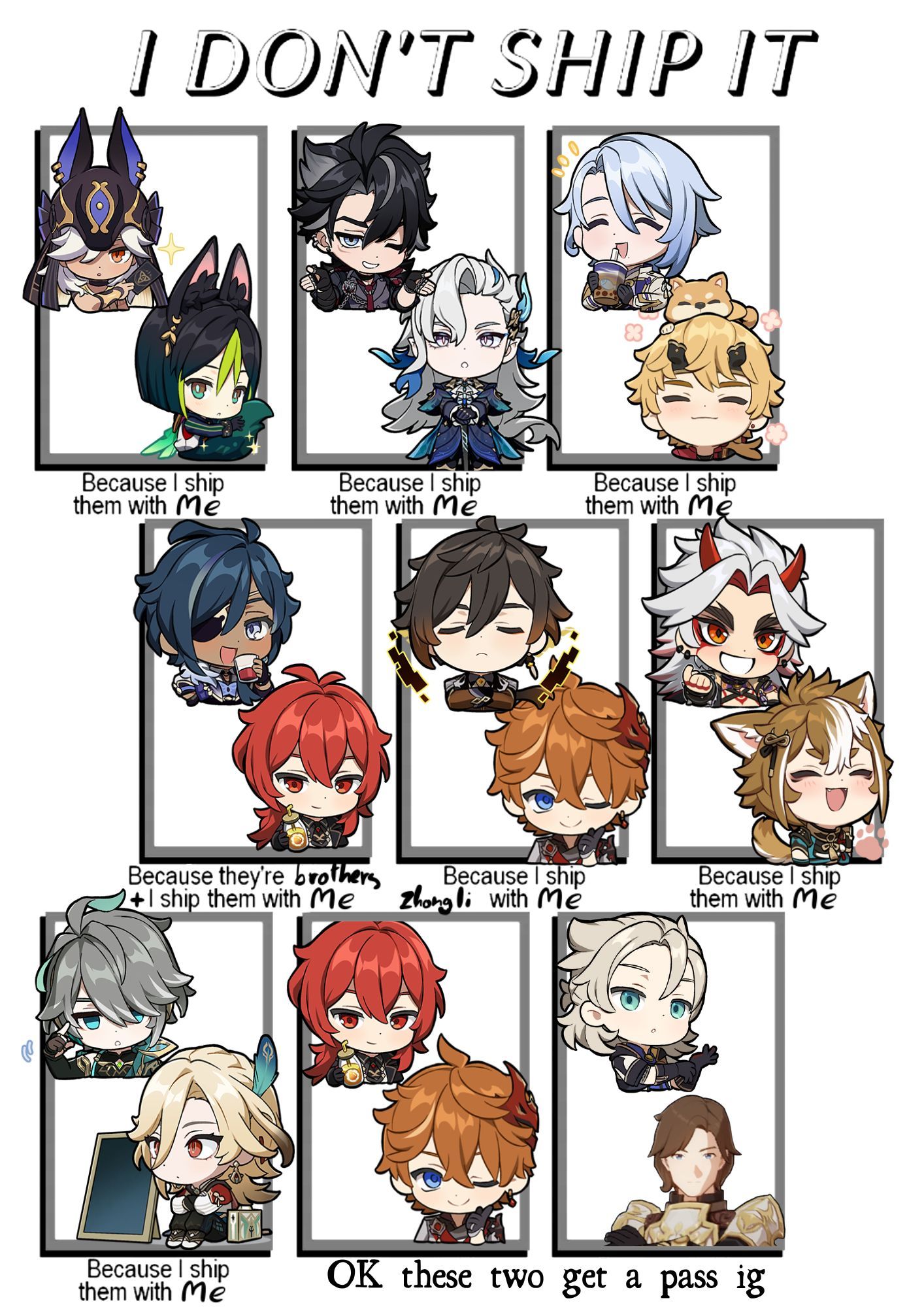 I hope this clarifies why (I don't ship it) Genshin Impact | HoYoLAB