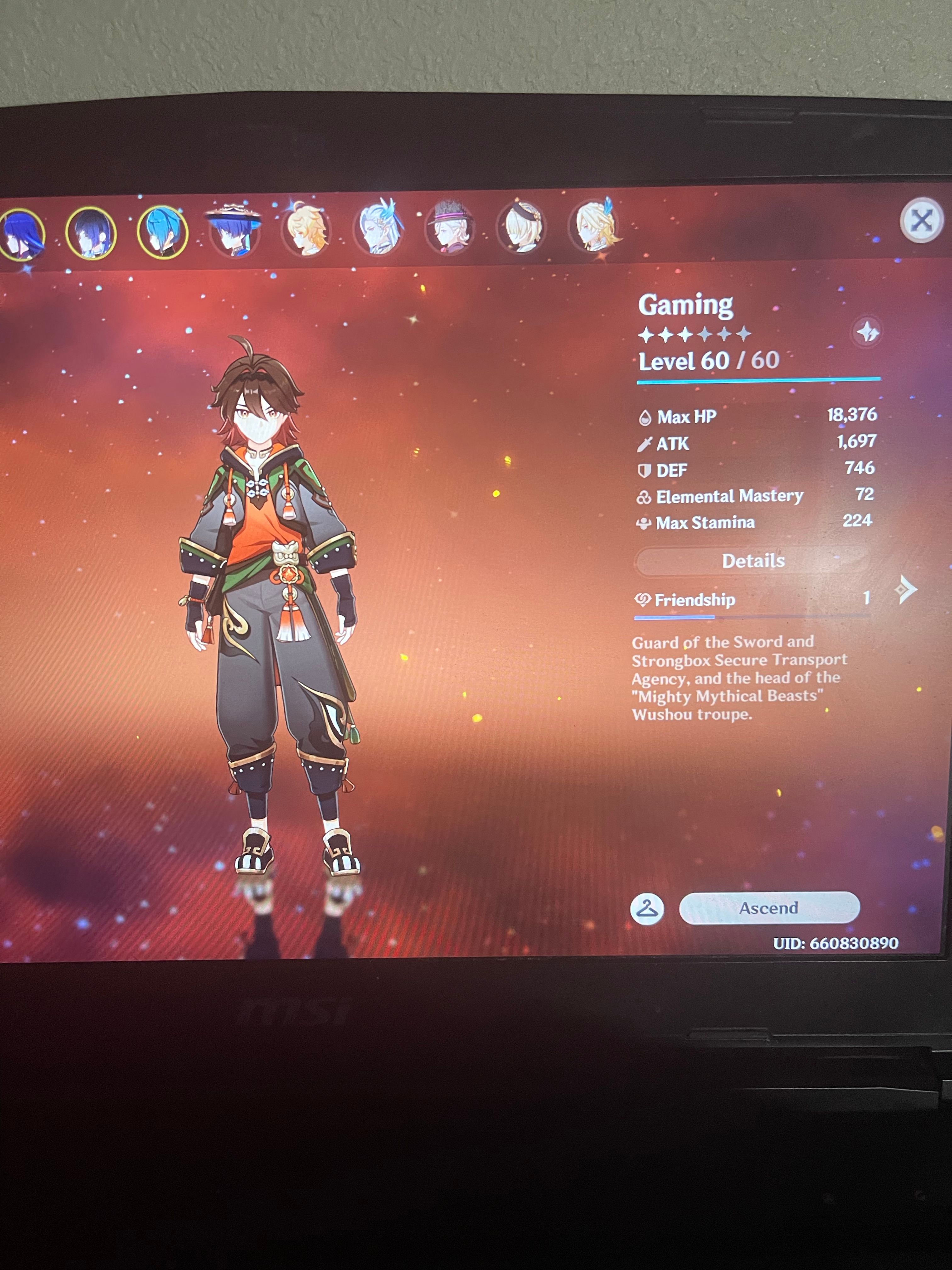 My Gaming build Genshin Impact | HoYoLAB