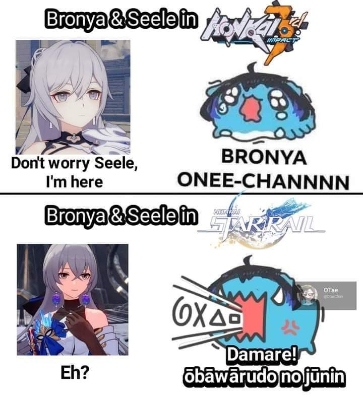 BRONYA and Seele hsr honkai impact Honkai: Star Rail | HoYoLAB