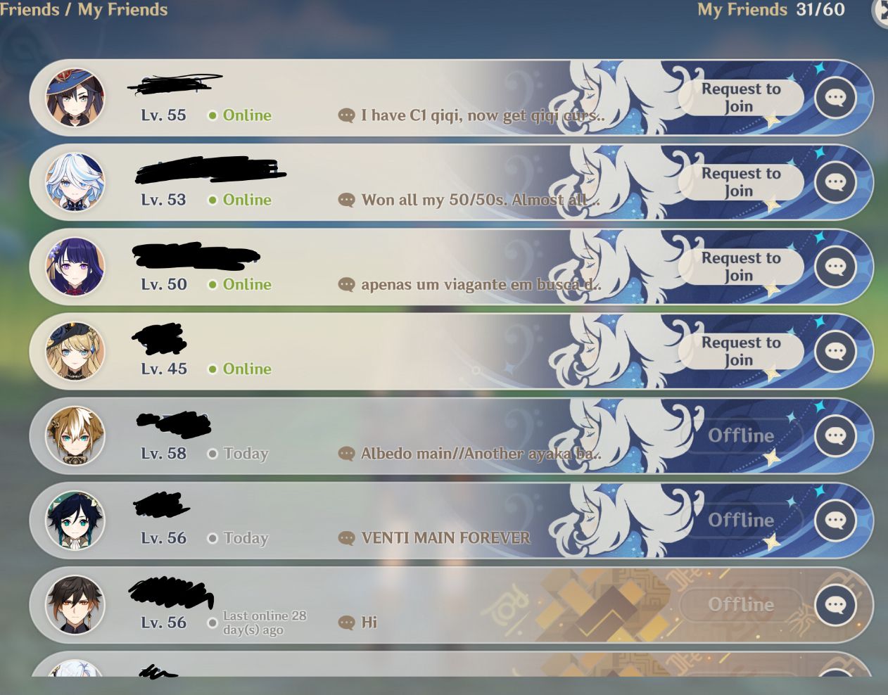 Hoyoverse gives everyone a free name card, Everyone 5 seconds later ...