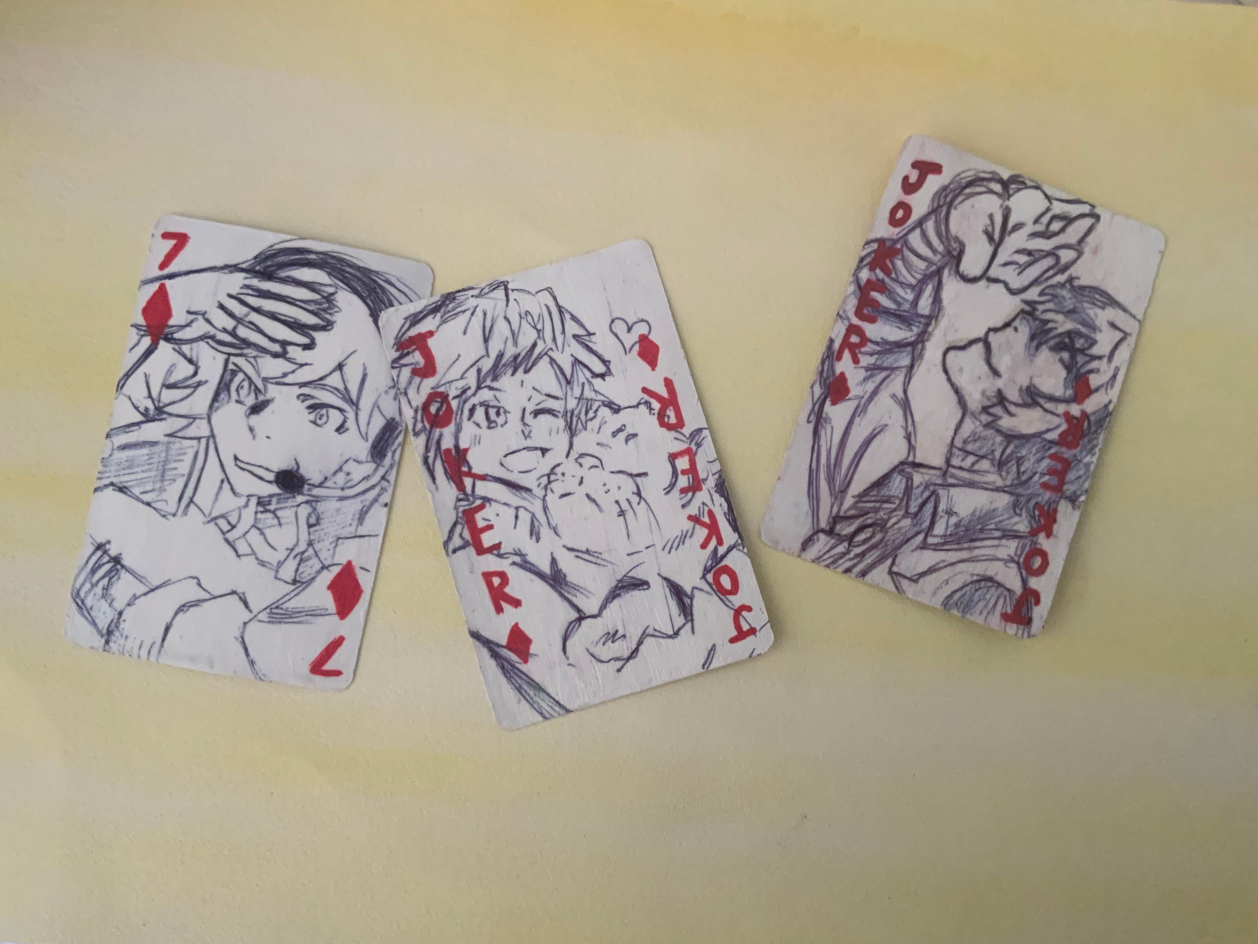 BSD playing cards!! | HoYoLAB