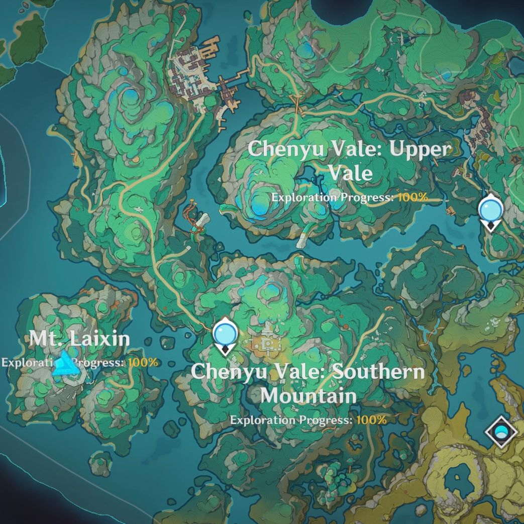 Chenyu Vale 100% Exploration Genshin Impact | HoYoLAB