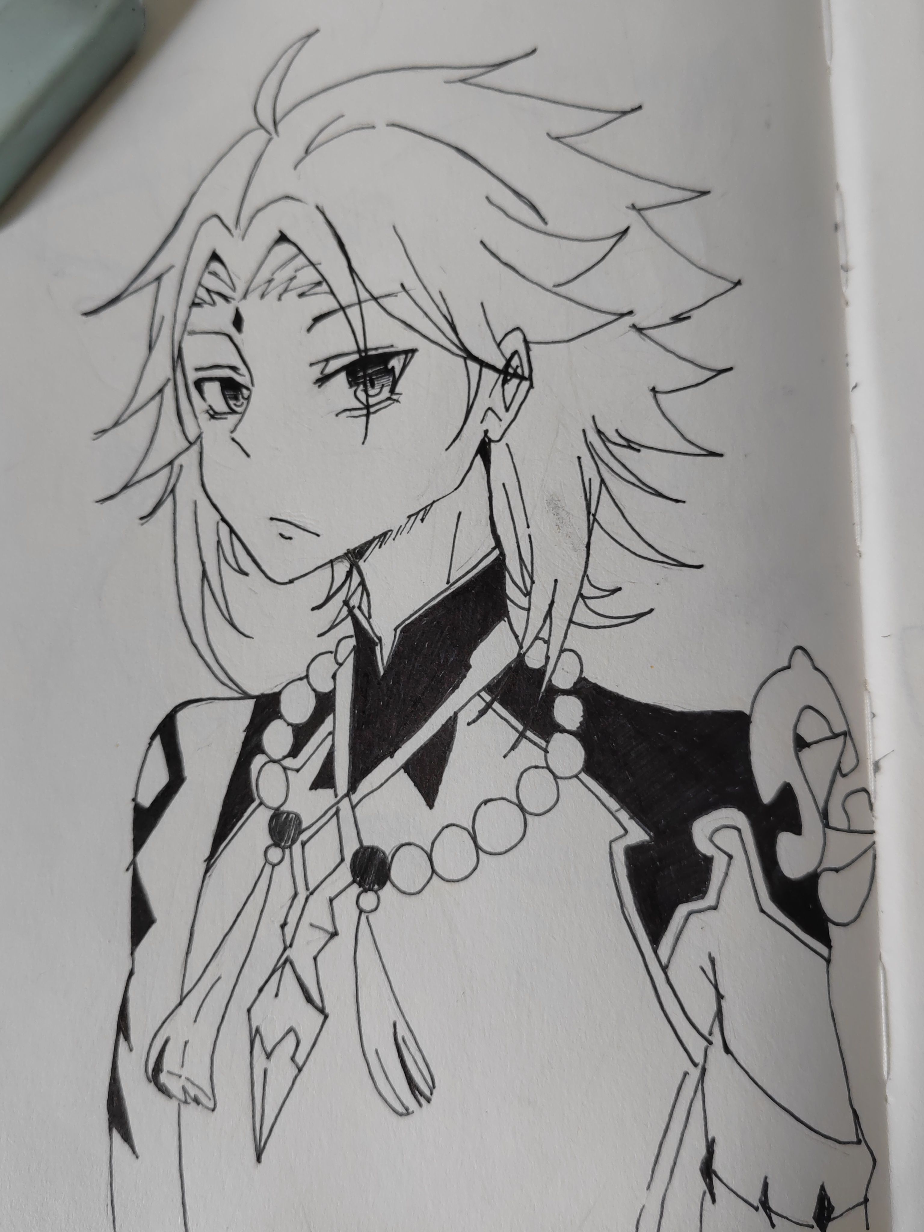 Sketching xiao😭 Genshin Impact | HoYoLAB