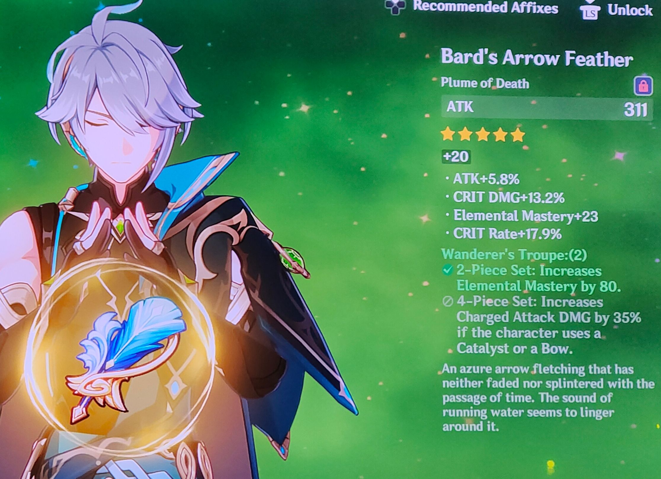 Check this feather 🤩 Genshin Impact | HoYoLAB