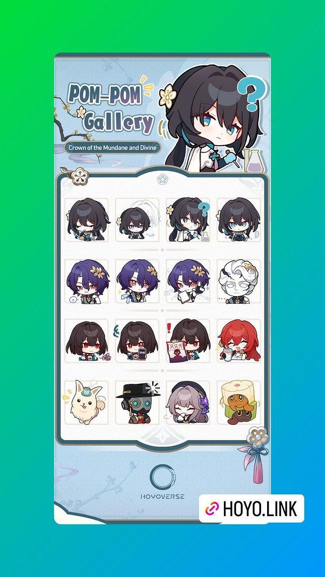 Honkai Impact stickers ! Honkai: Star Rail | HoYoLAB