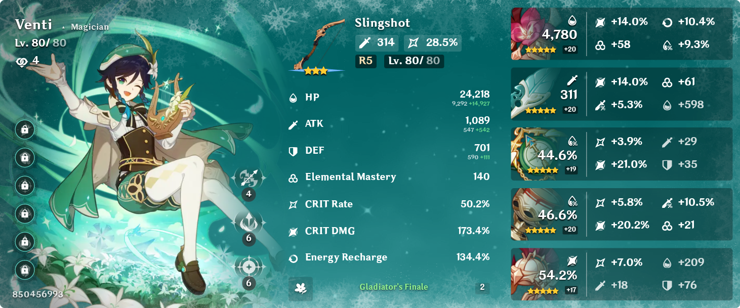 rate my build Genshin Impact | HoYoLAB