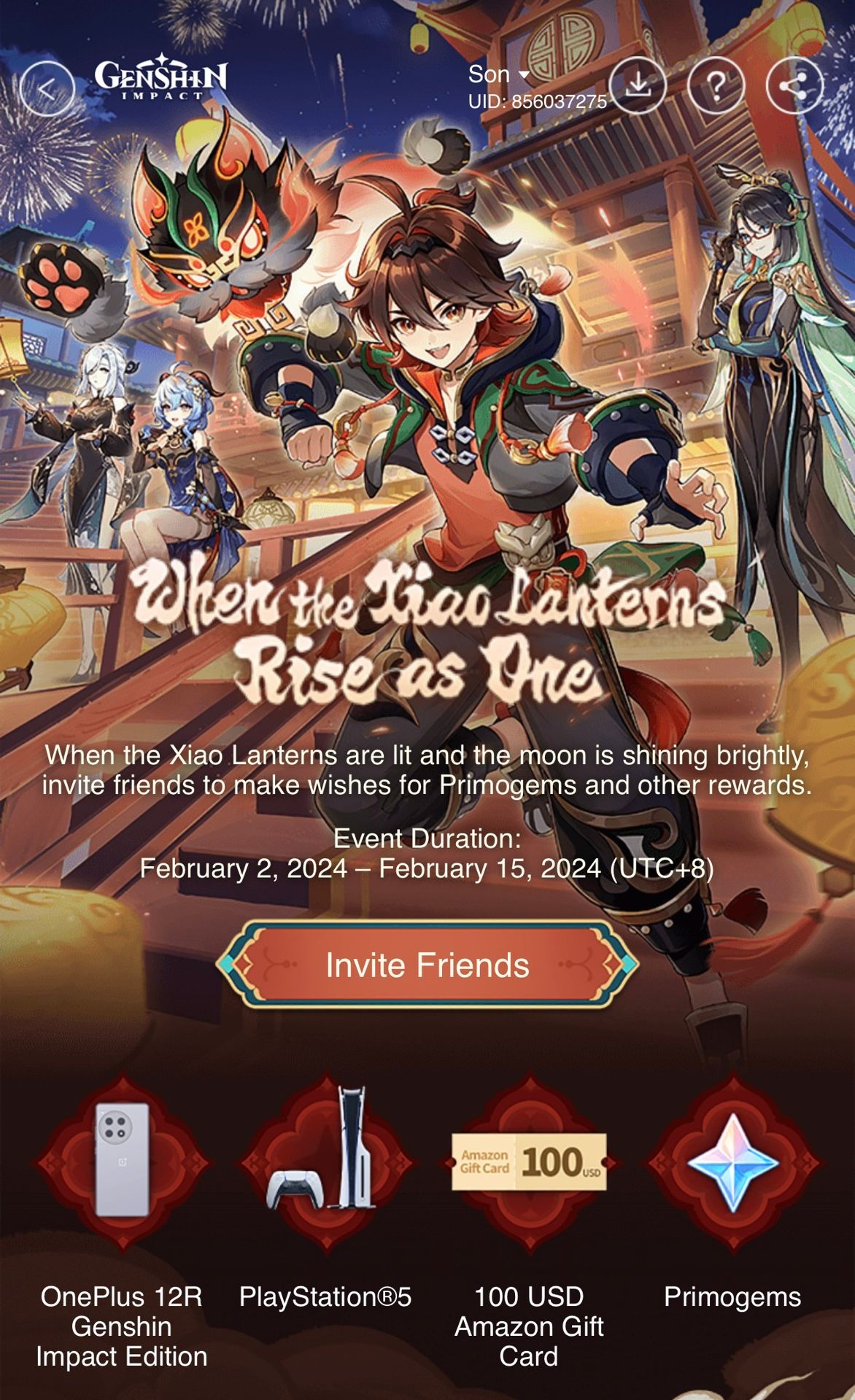 Lantern Rite Event : Earn primogems and more!!!! Genshin Impact | HoYoLAB
