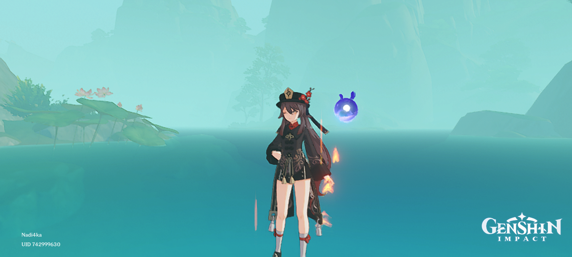 Hu Tao be like standing on water Genshin Impact | HoYoLAB