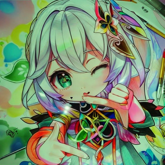 Drawing Nahida Genshin Impact | HoYoLAB