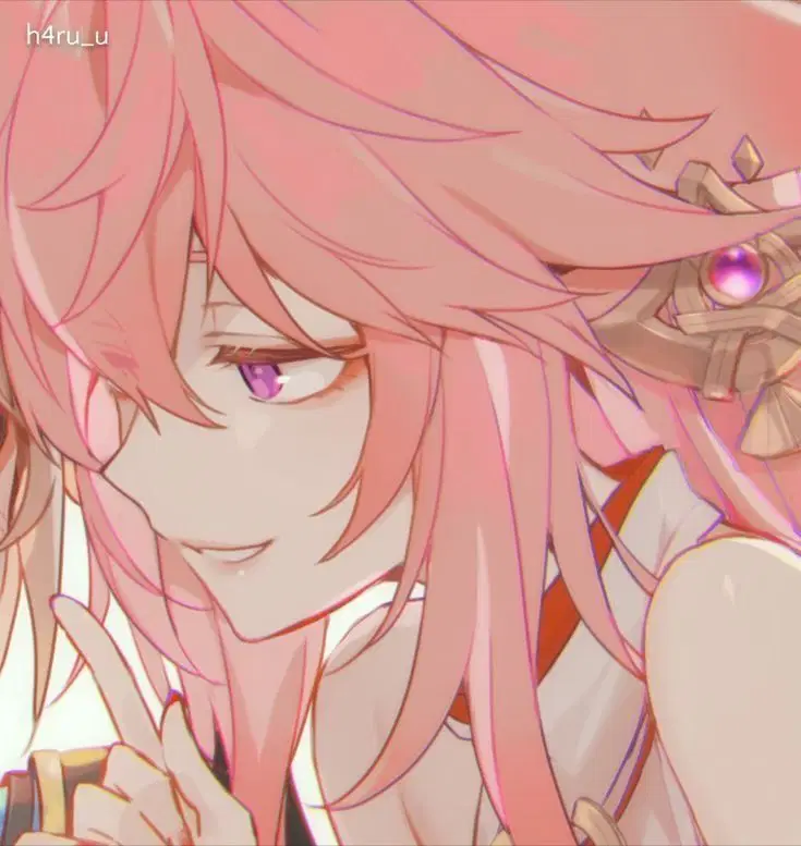 Yae miko pfp's you can steal >:) [25 pfp's] Genshin Impact | HoYoLAB