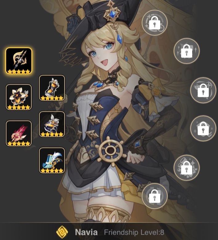 MY NAVIA BUILD BCS SOMEONE ASKED FOR IT!! Genshin Impact | HoYoLAB