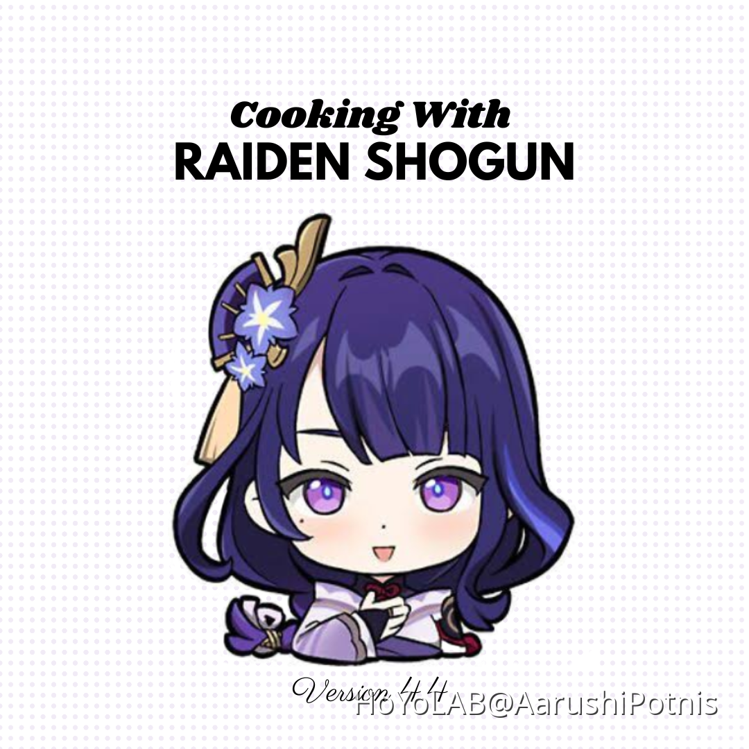 Let's Cook with Raiden Shogun Genshin Impact | HoYoLAB