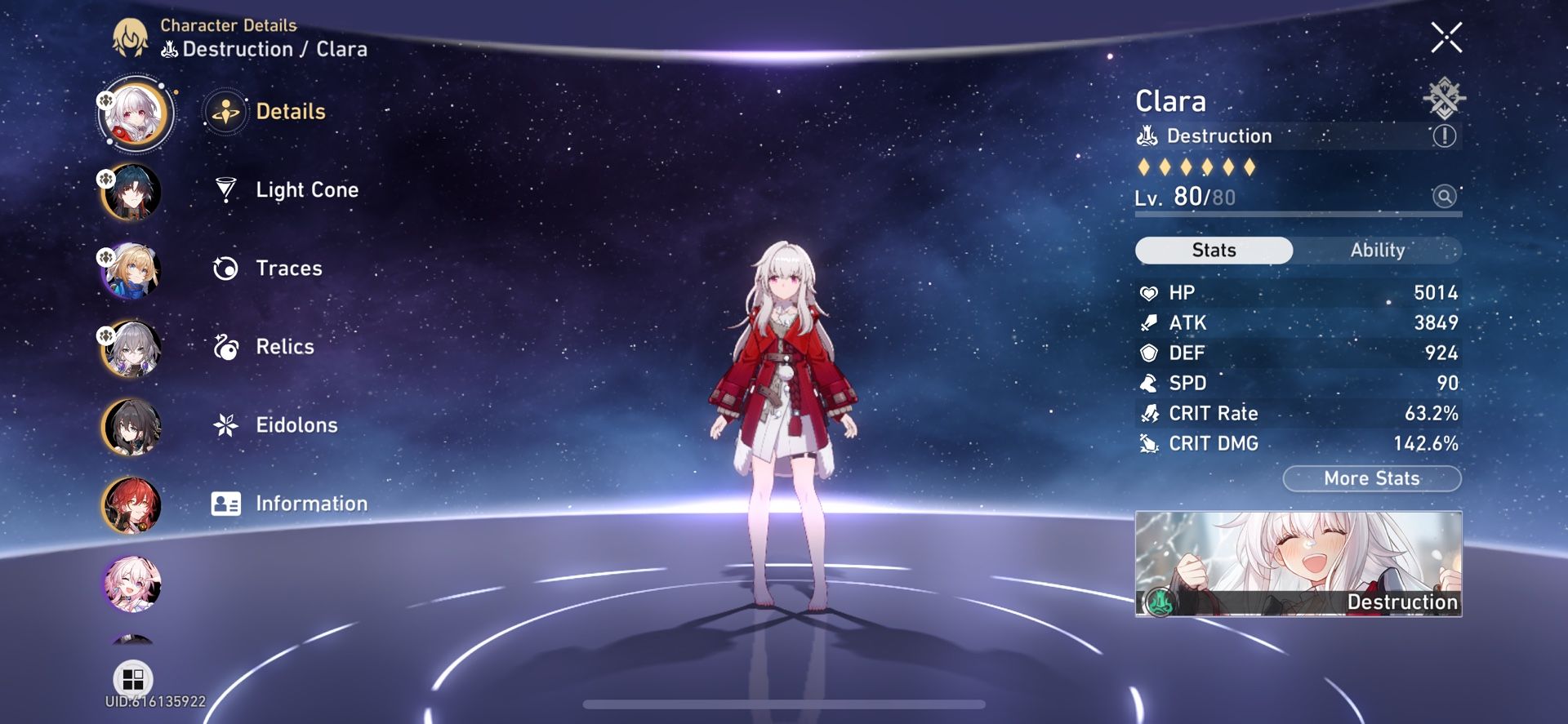 Clara build Honkai: Star Rail | HoYoLAB