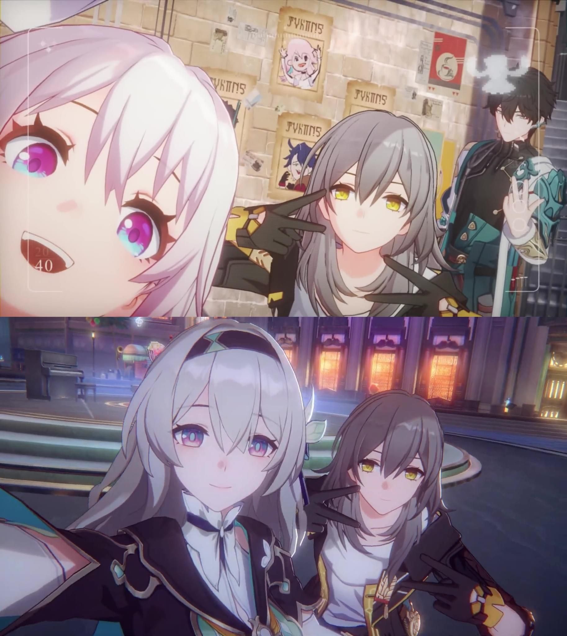 Stelle really likes that pose. Honkai: Star Rail | HoYoLAB