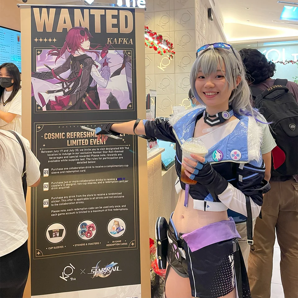 Hey Kafka, you're on this 'wanted' thing... [Silver Wolf cosplay by me ...