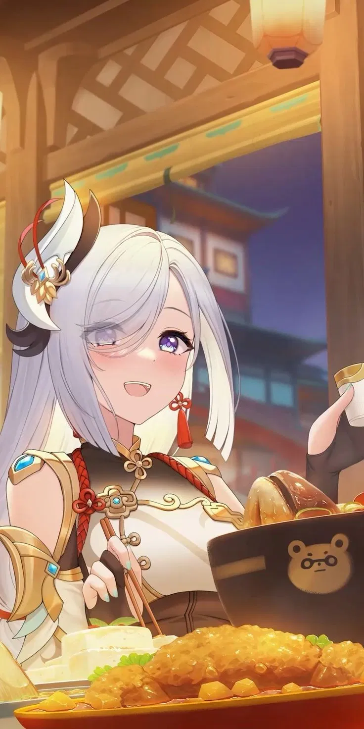 Shenhe fanart Genshin Impact | HoYoLAB