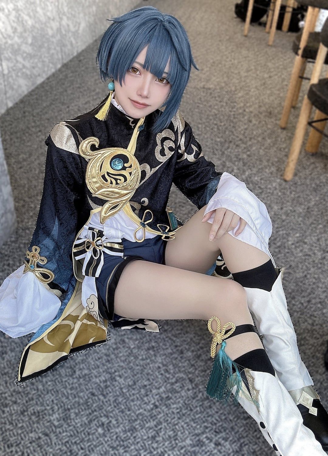 Xingqiu cosplay by Akase Akari Genshin Impact | HoYoLAB