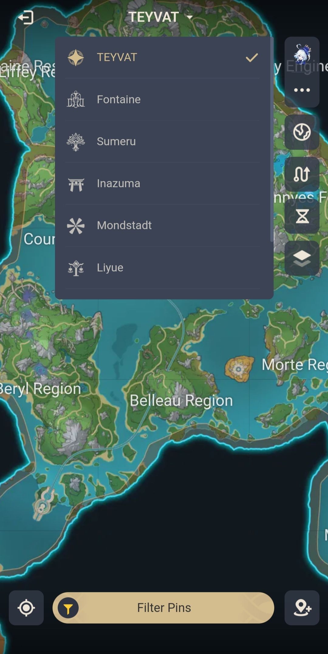 Interactive map issue Genshin Impact | HoYoLAB