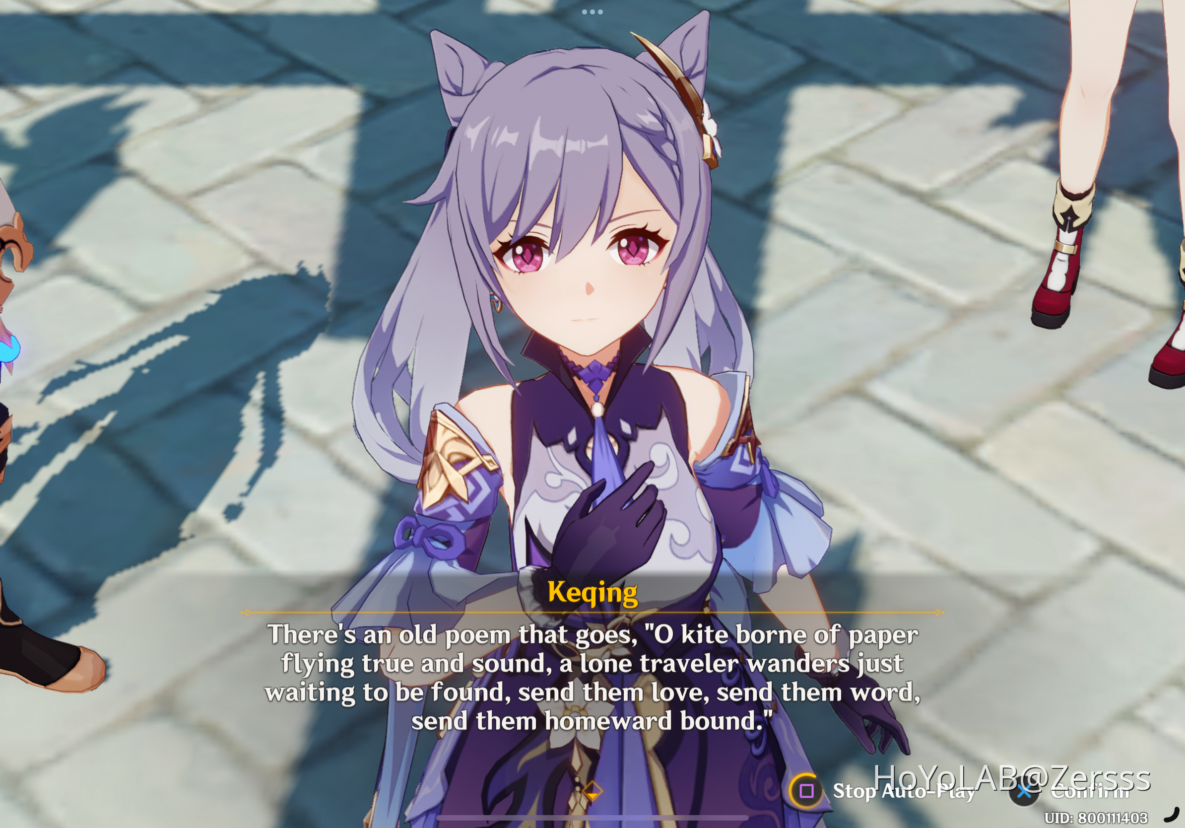 Wow, Keqing looks so pretty in this scene 💜 Genshin Impact | HoYoLAB