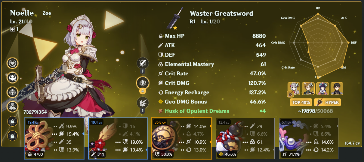 Chiori Pre-Build (so-far)! Genshin Impact | HoYoLAB