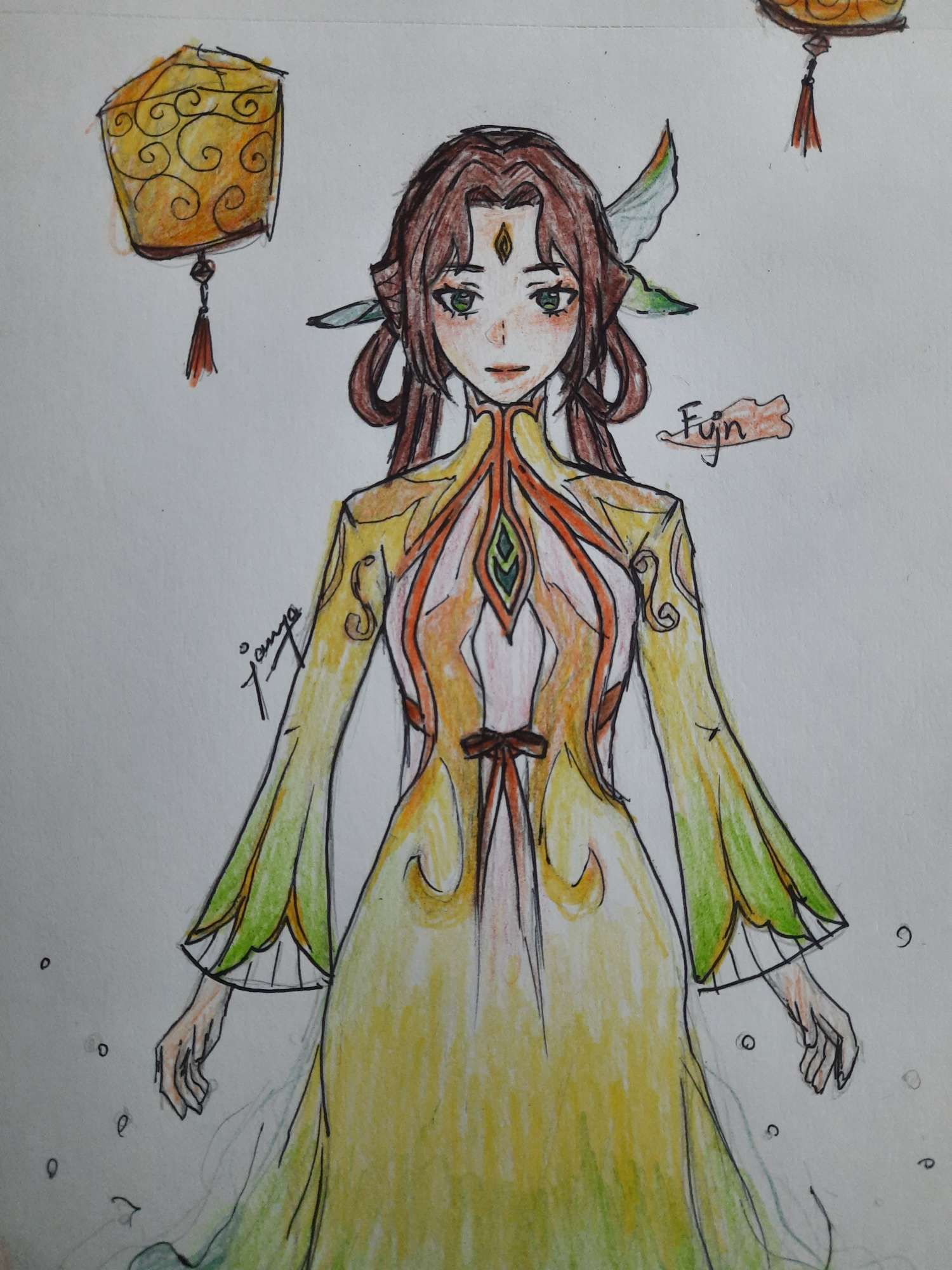 Fujin (NPC) fanarts Genshin Impact | HoYoLAB