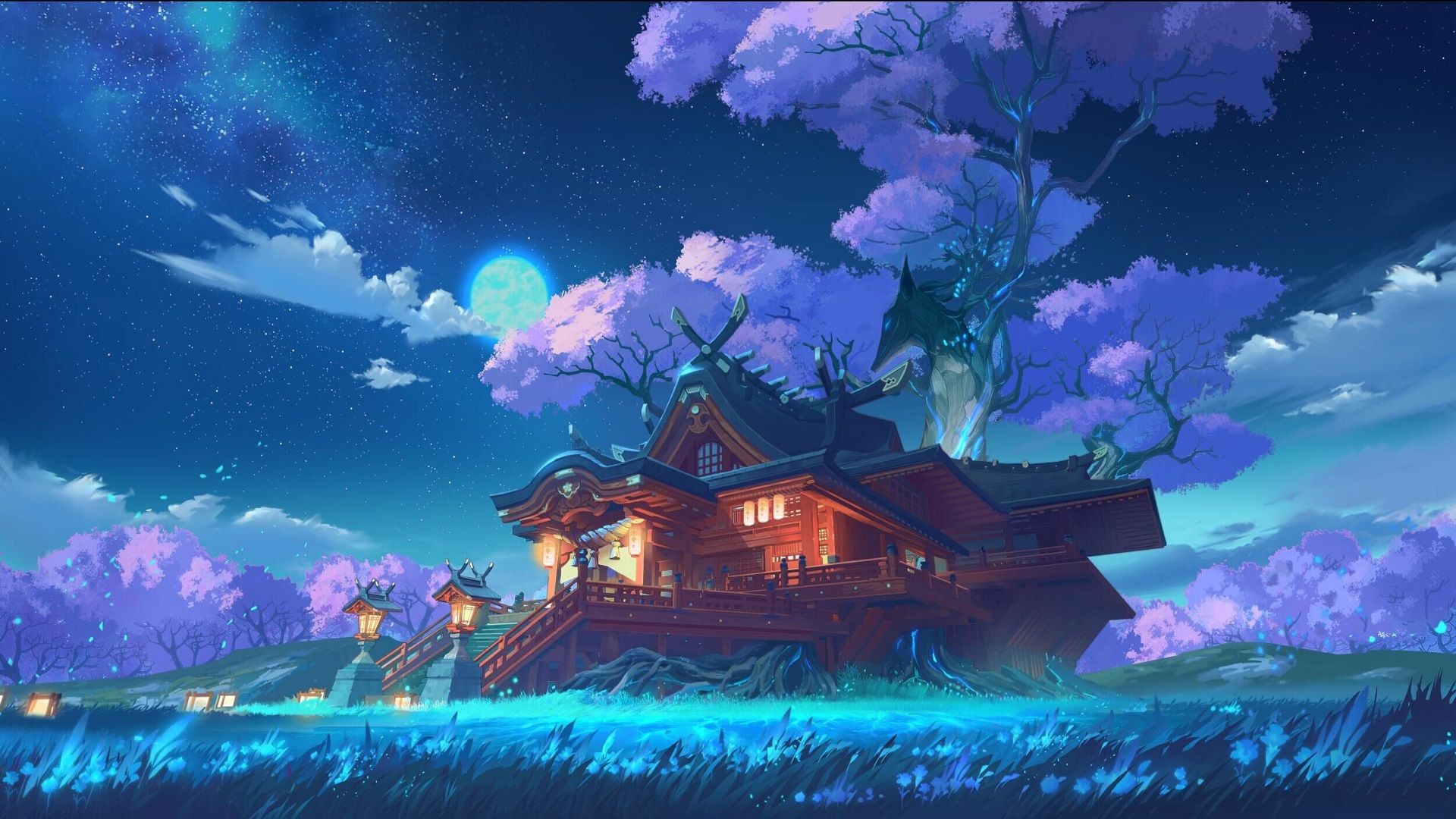 Grand Narukami Shrine - Inazuma. Genshin Impact | HoYoLAB
