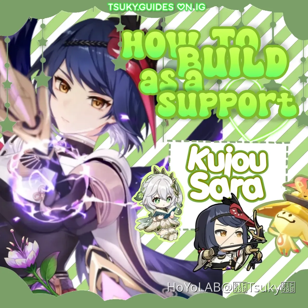 How to build Sara as a support! Genshin Impact | HoYoLAB