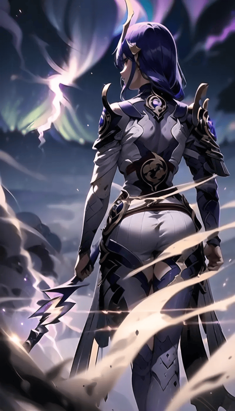 Raiden AI Art Genshin Impact | HoYoLAB