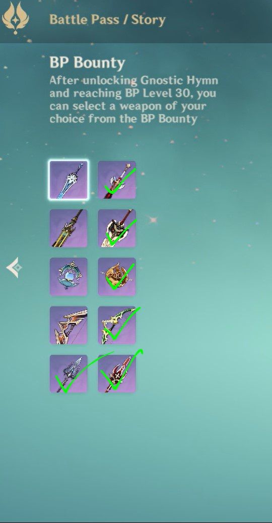 which bp weapon should i get? Genshin Impact | HoYoLAB