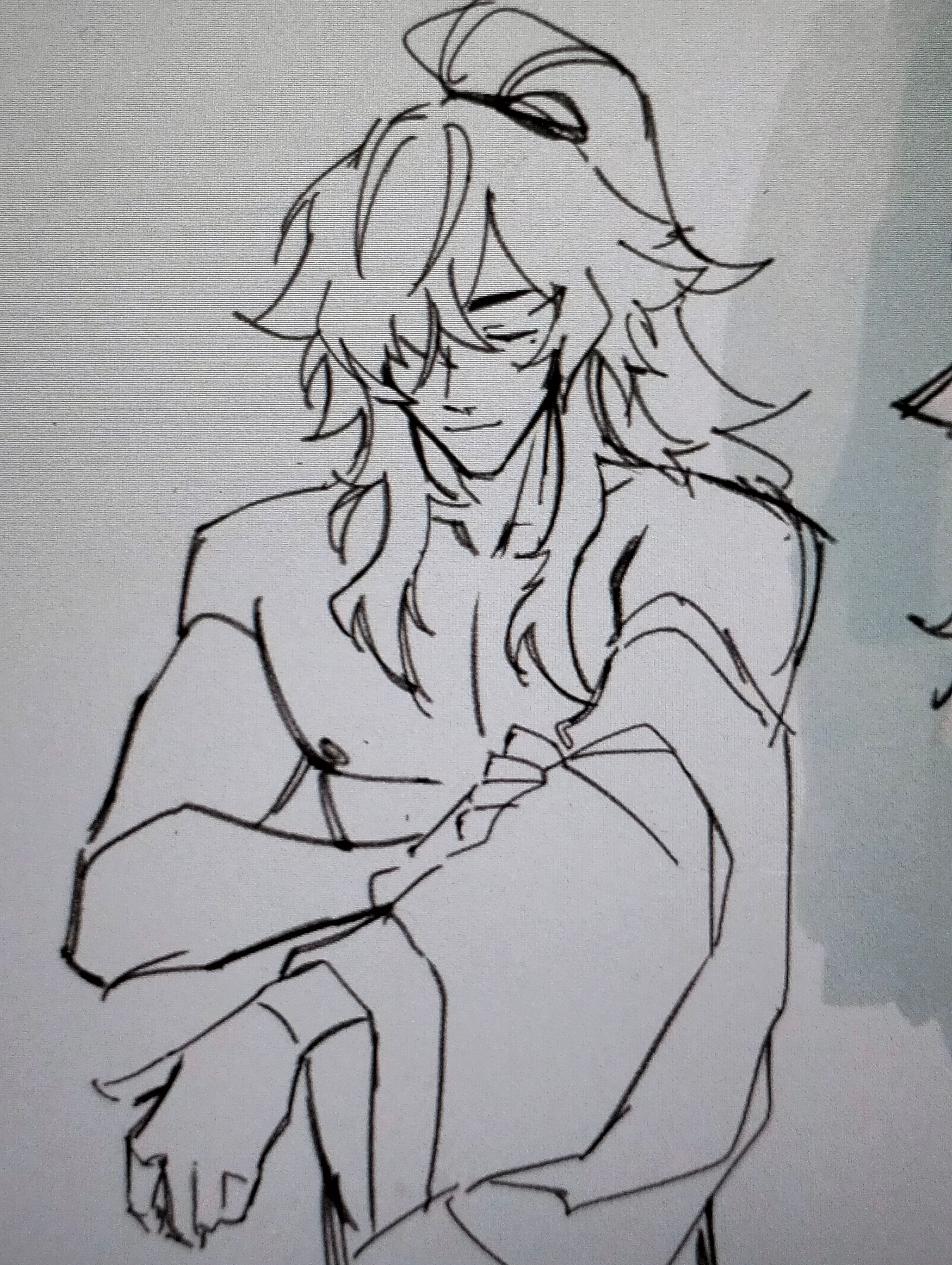 me drawing Jing Yuan then v now within the span of literally 2-3 months ...