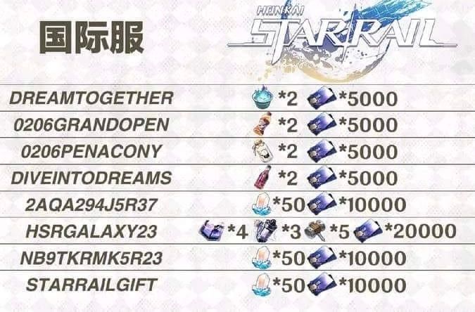 New code HSR 2.0 Honkai: Star Rail | HoYoLAB