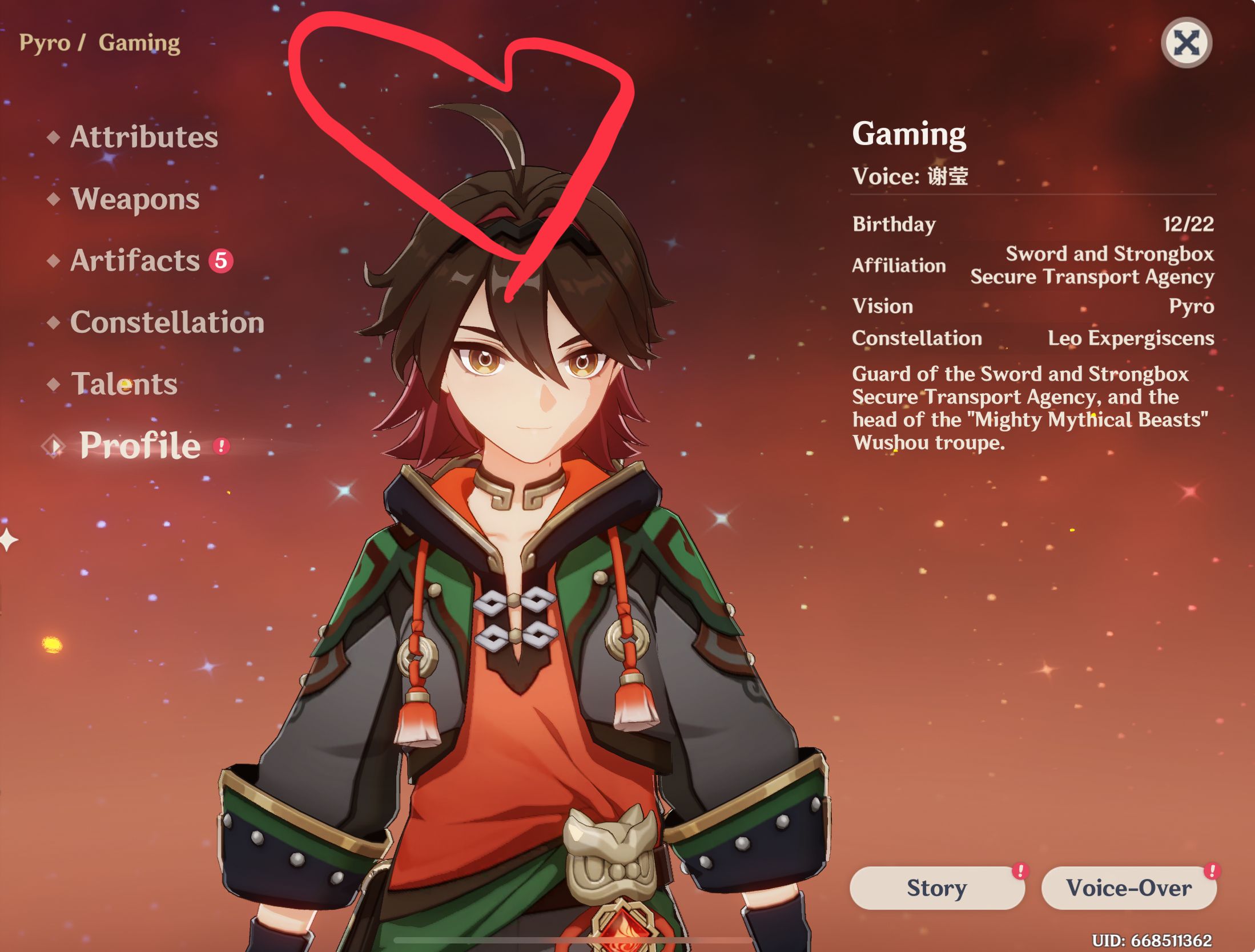 HIS CUTE AHOGE AAAHHHH Genshin Impact | HoYoLAB