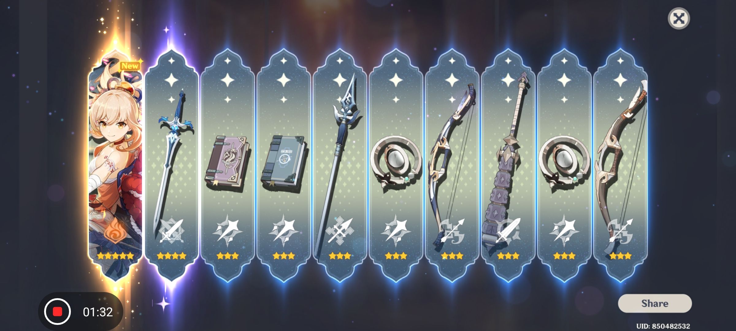 When hoyoverse loves you, they give you 4 earlys and your first double ...