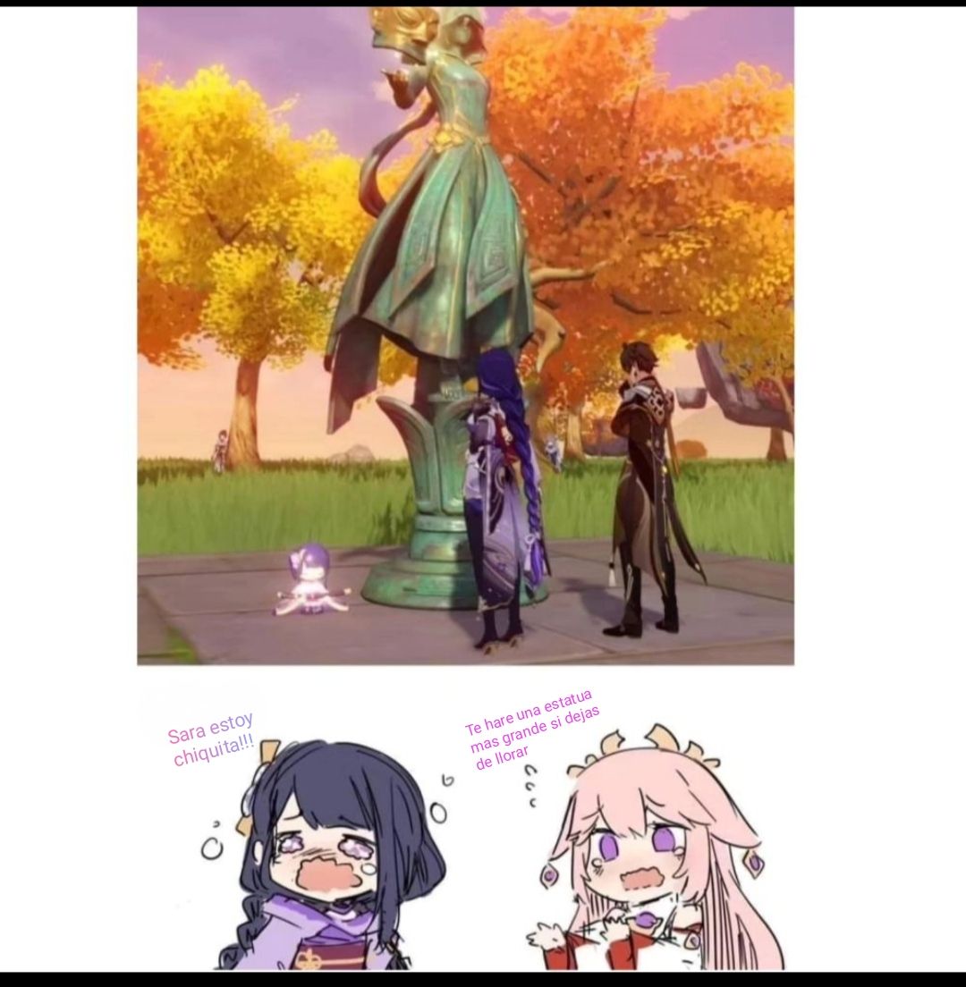 la nueva estatua del arconte geo Genshin Impact | HoYoLAB