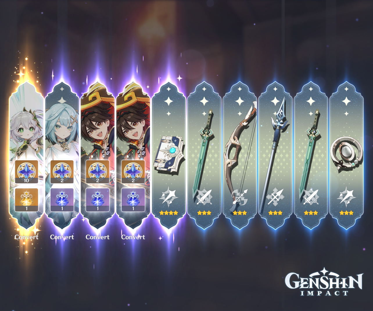 Nice 10 Pull! Genshin Impact | HoYoLAB