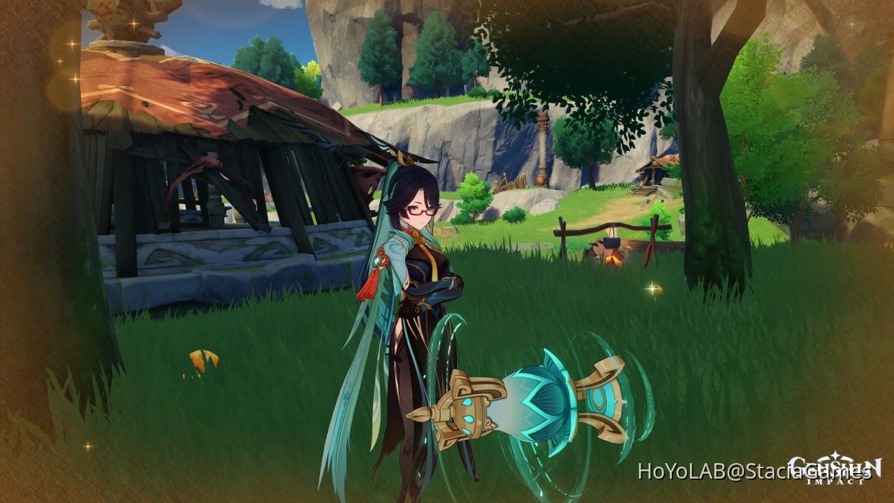 Xianyun & Hilichurl; they are cooking😋 Genshin Impact | HoYoLAB