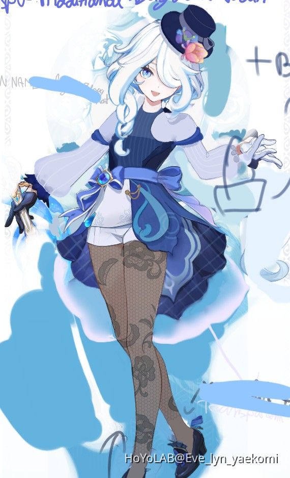 FURINA redesign WIP Genshin Impact | HoYoLAB