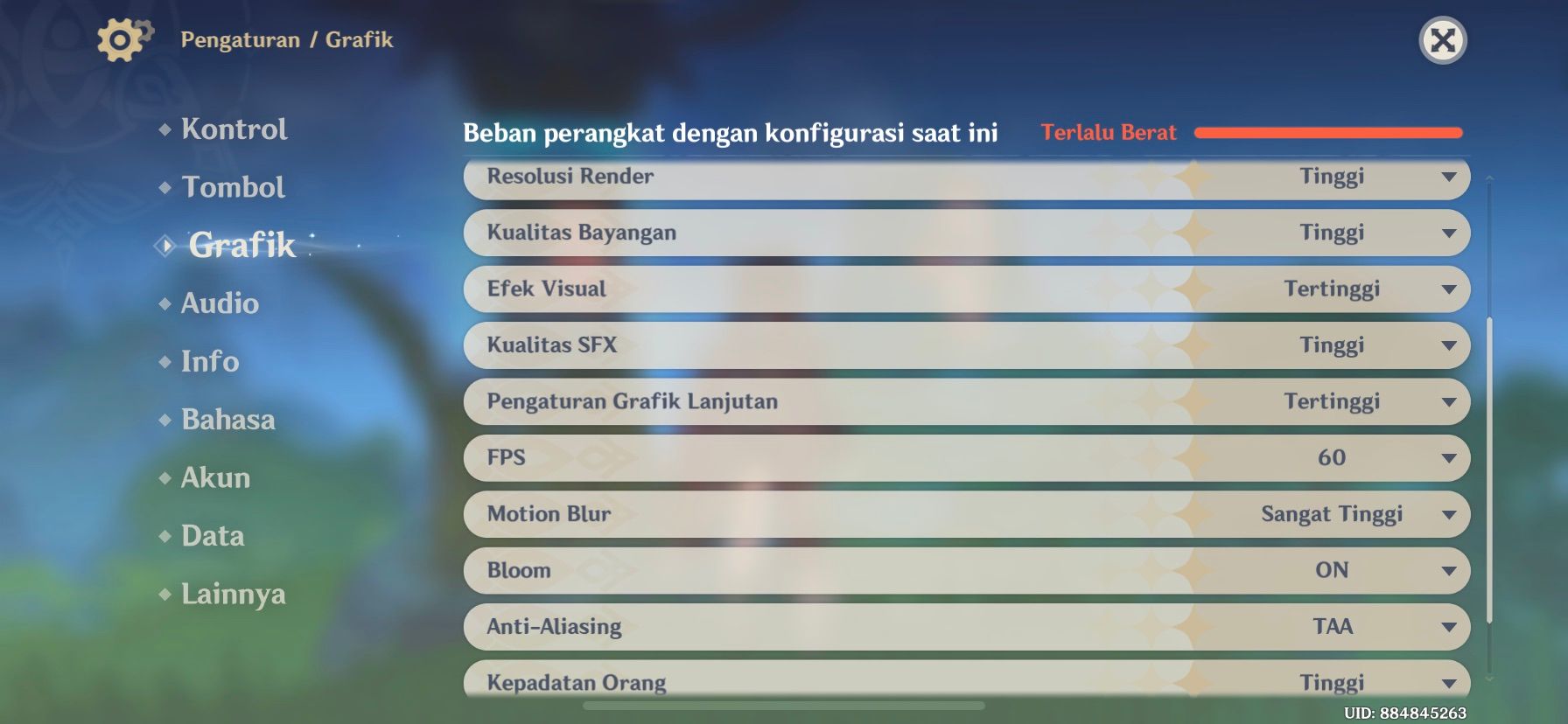 Hp kentang maksa rata kanan bilek : Genshin Impact | HoYoLAB