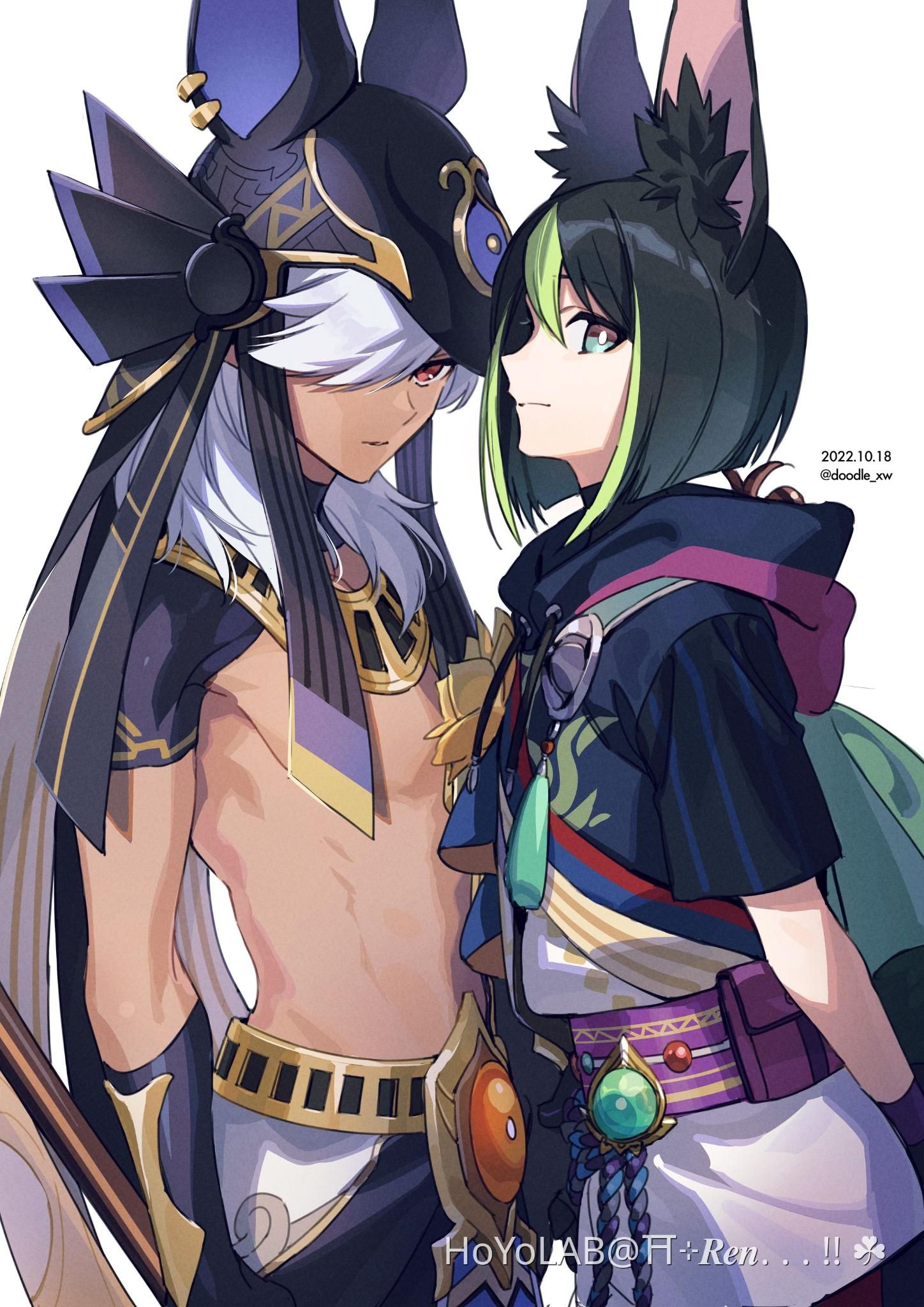 funny thought about this fanart (read description) Genshin Impact | HoYoLAB