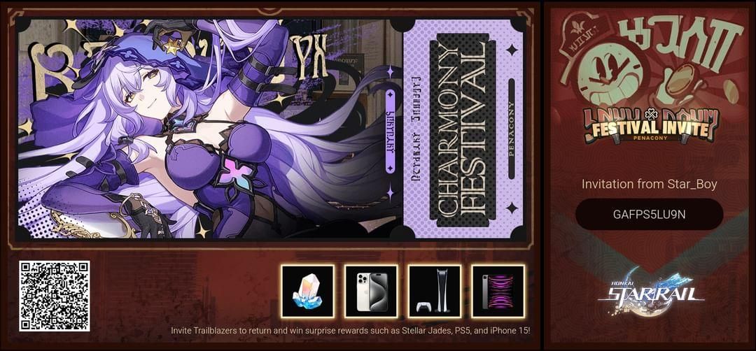 It is a great time to re log in your HSR account and play the game ...